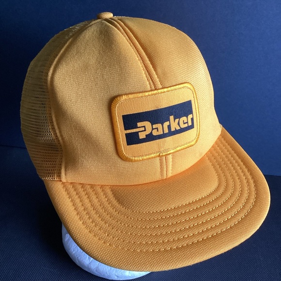 park avenue | Accessories | Vintage Parker Patch Made In Usa Trucker ...